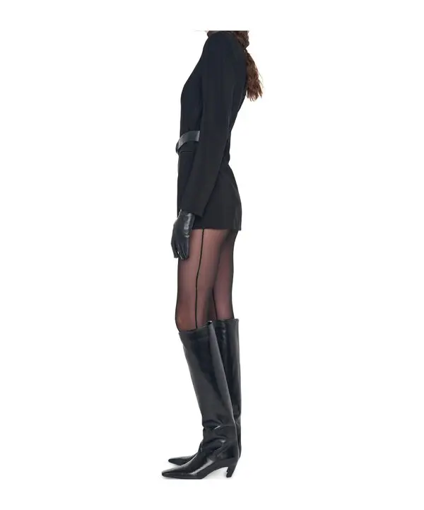 Norma Kamali Long-sleeve Zip-up Jacket - Black