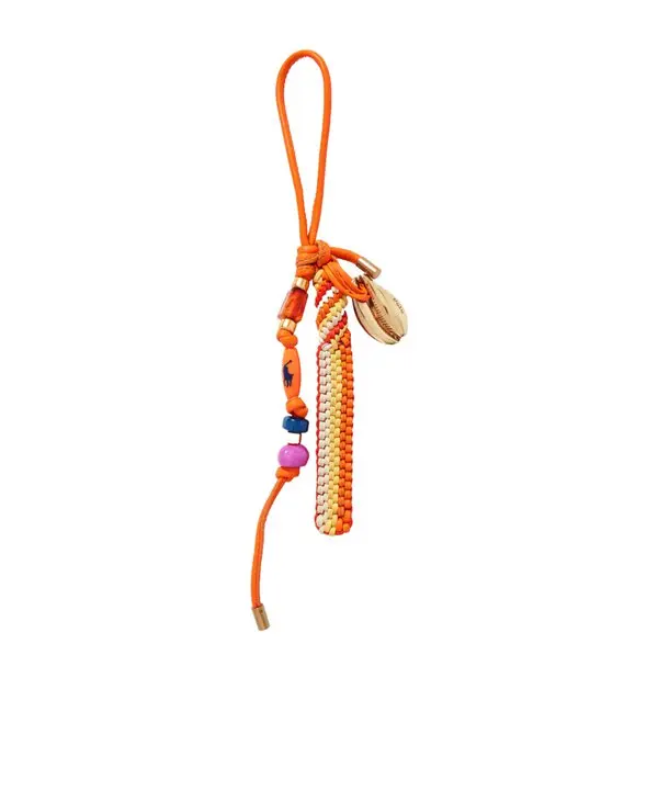 Polo Ralph Lauren Bead-embellishment Keyring - Orange