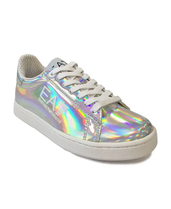 EA7 Laser Cut" Logo Detail Sneakers