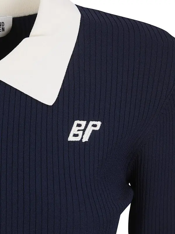 Baum Und Pferdgarten Cianna Collared Knitted Top