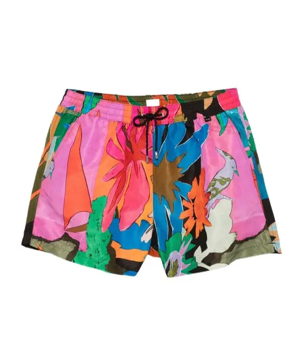 Paul Smith Floral Print Swim Shorts - Multicolor