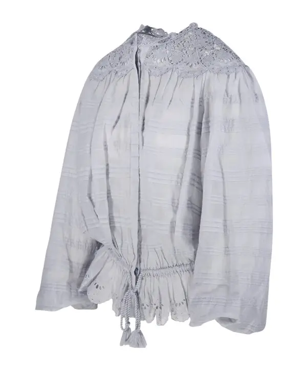 Isabel Marant Étoile Polly Lace Blouse - Light Blue