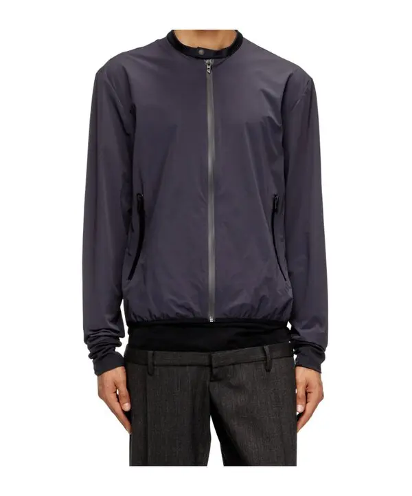 DIESEL® Zip-fastening Bomber Jacket - Dark Blue