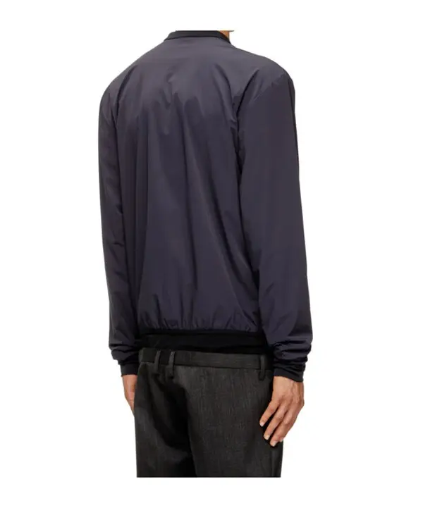 DIESEL® Zip-fastening Bomber Jacket - Dark Blue