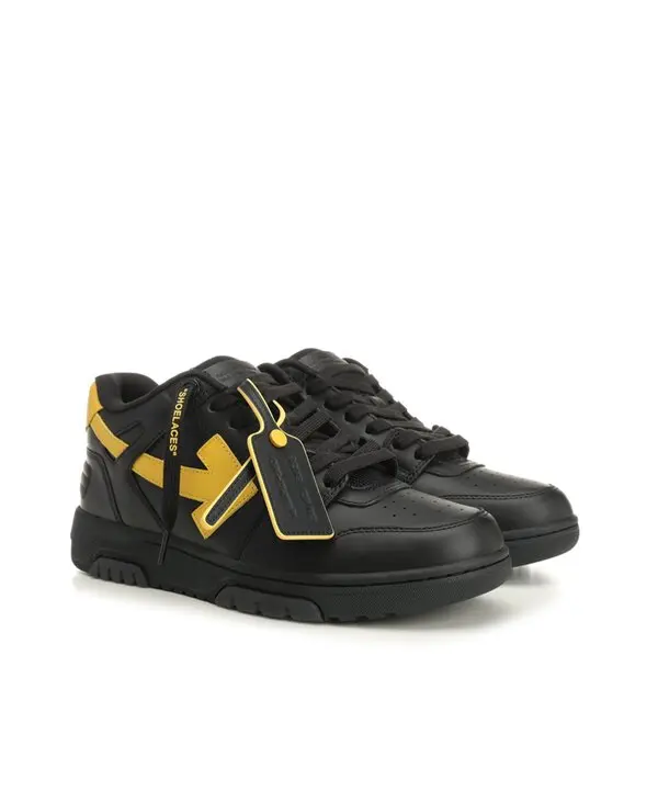 Off-White Out Of Office "bubble" Arrow Sneakers - Black