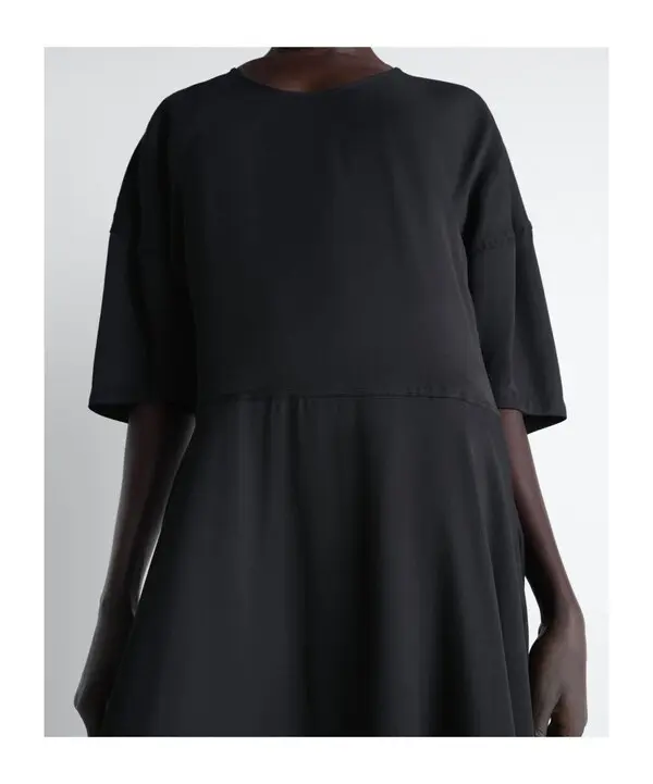 LEMAIRE Balloon Midi Dress - Granite