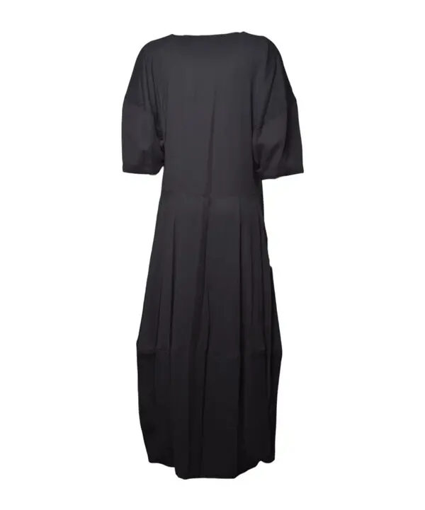 LEMAIRE Balloon Midi Dress - Granite