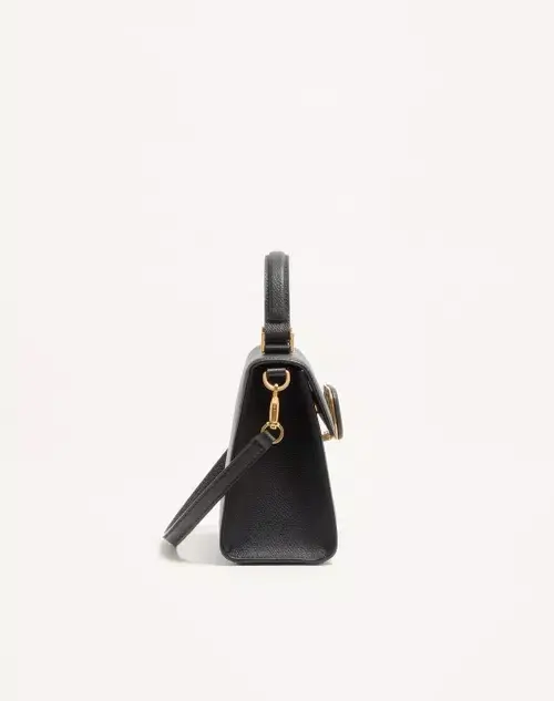 Valentino Garavani Vsling Grainy Leather Shoulder Bag