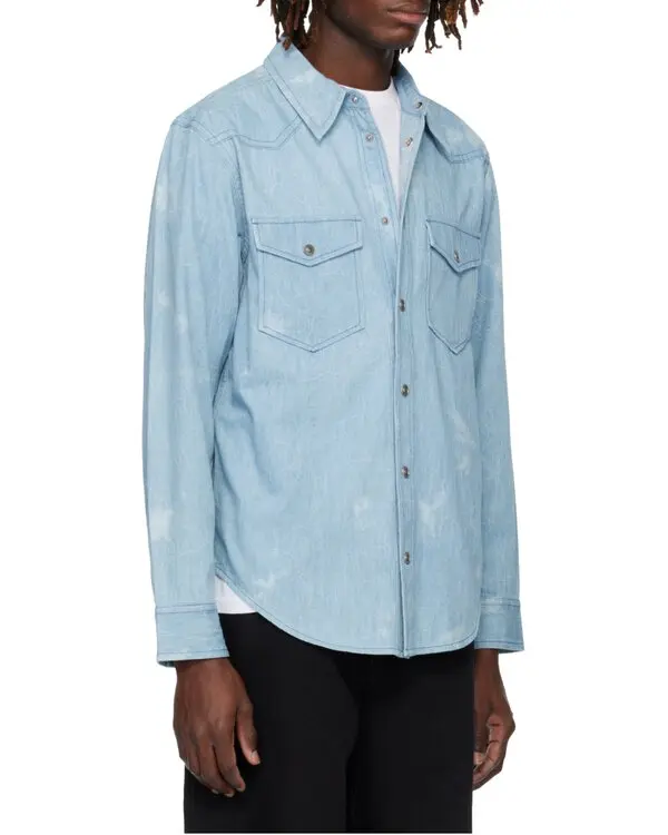 Isabel Marant Étoile Tasco Washed Denim Shirt