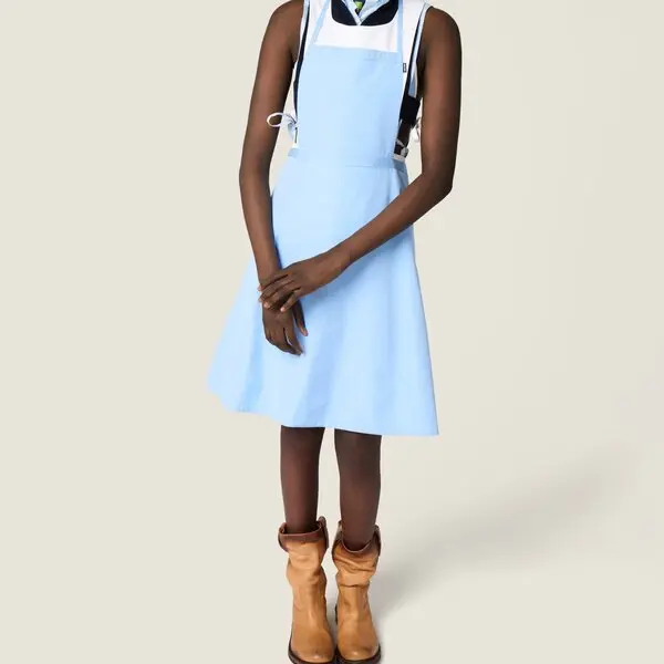 Miu Miu Poplin Apron