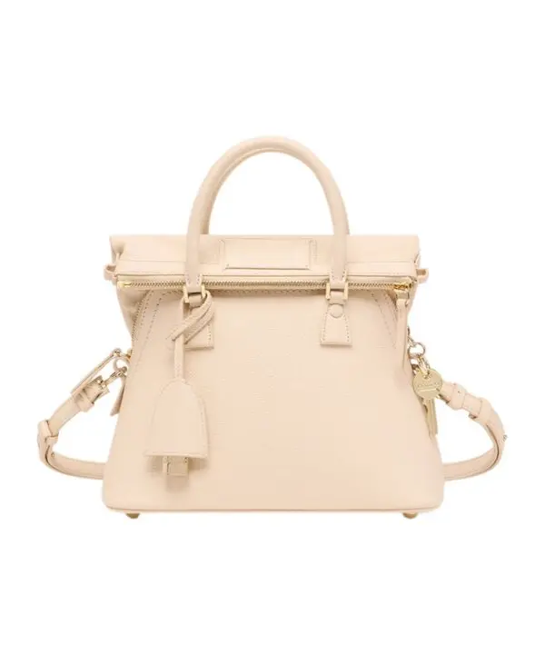 MAISON MARGIELA 5ac Mini Classique Tote Bag - Nude