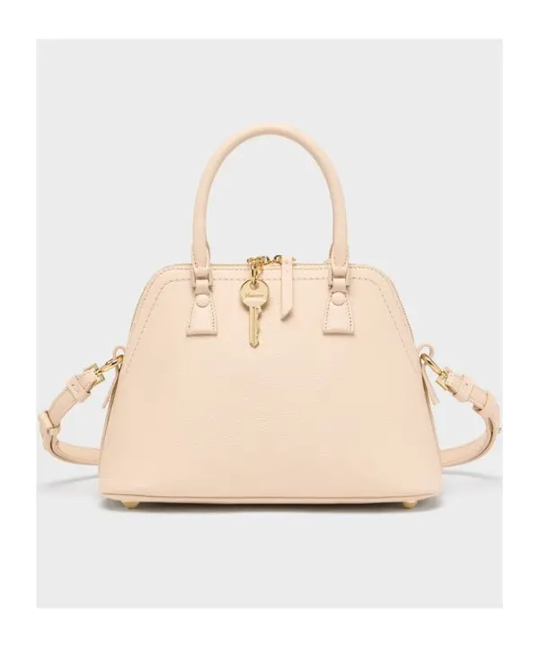 MAISON MARGIELA 5ac Mini Classique Tote Bag - Nude