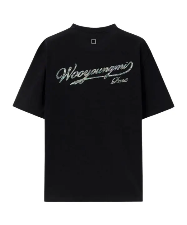 WOOYOUNGMI Logo-lettering T-shirt