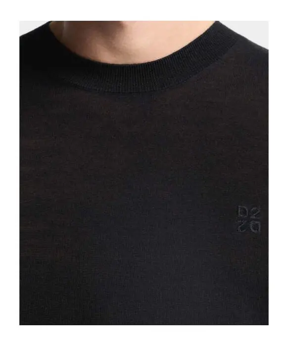 Dsquared2 Long Sleeved Jumper - Black