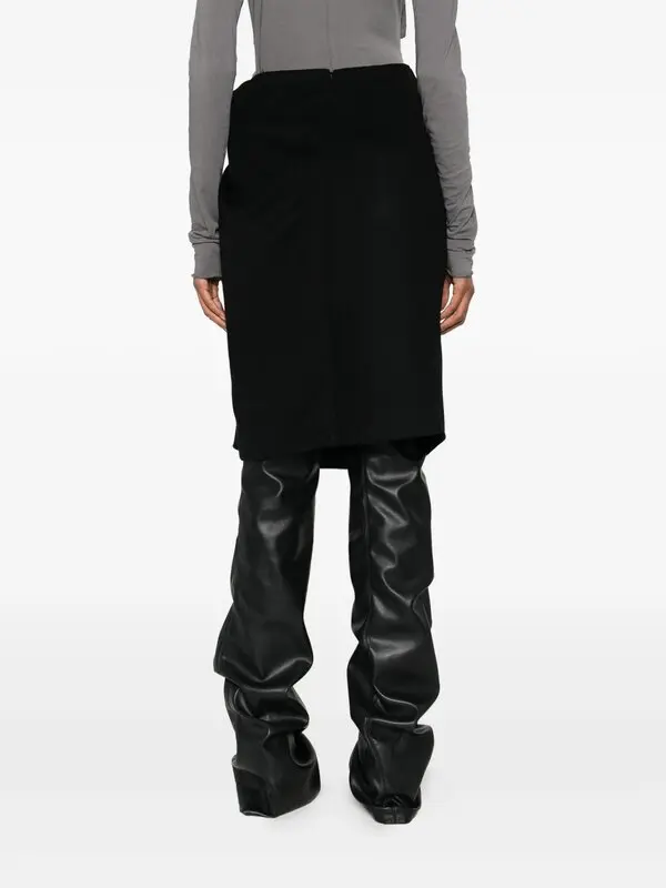 ENTIRE STUDIOS Asymmetric Skirt With Concealed Zip