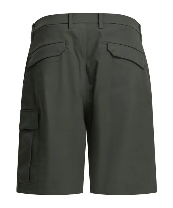 C.P. COMPANY Pleated Cargo Shorts - Black