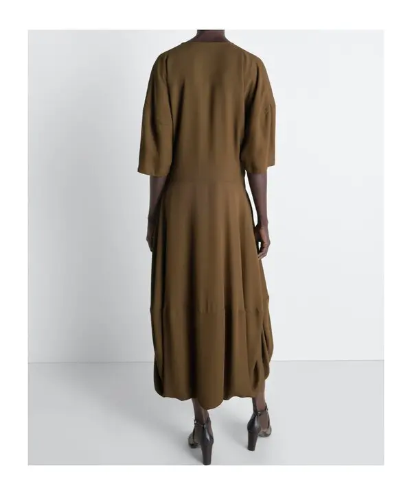 LEMAIRE Balloon Dress - Bronze