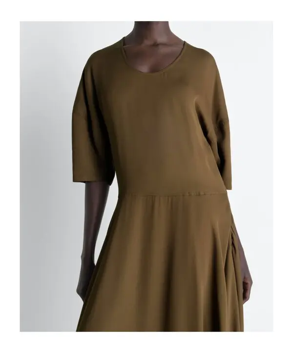 LEMAIRE Balloon Dress - Bronze