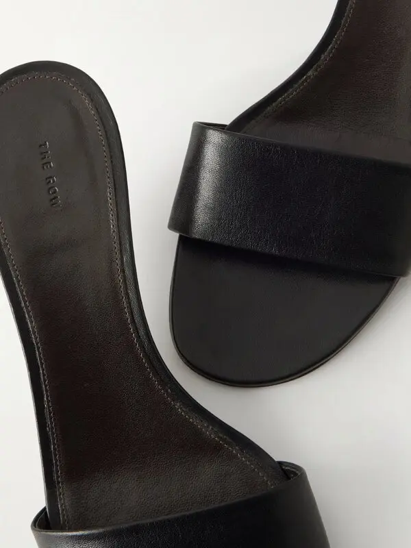 THE ROW Combo Two Leather Sandals