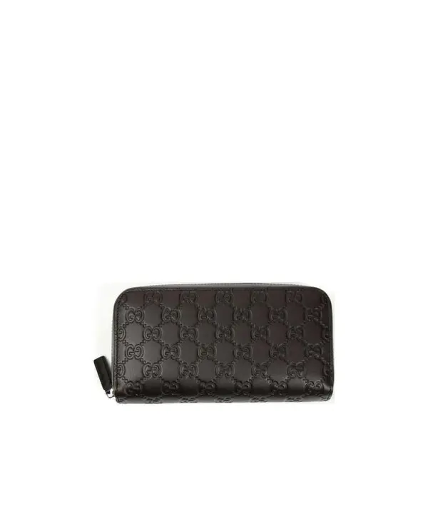 Gucci Gg Logo Wallet - Black