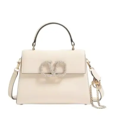 Valentino Garavani Small Vsling Handbag With Jewel Embellishment