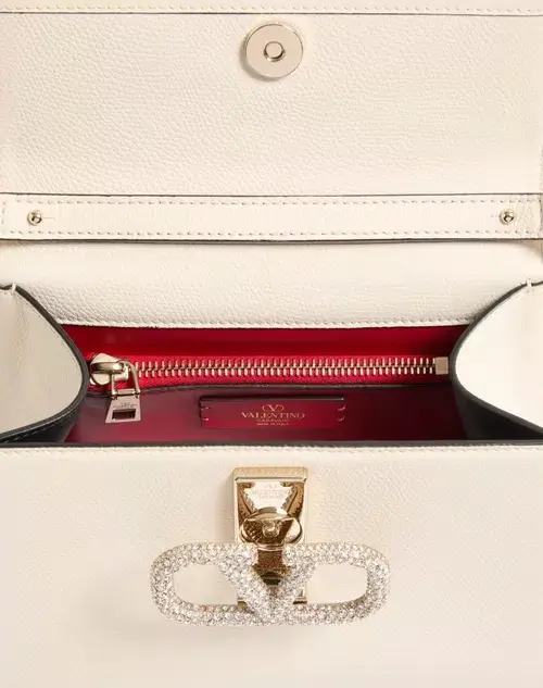Valentino Garavani Small Vsling Handbag With Jewel Embellishment