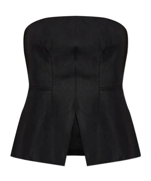 ALLSAINTS Charley Strapless Top - Black