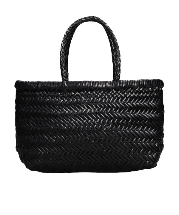 Dragon Diffusion Flat Gora Mini Tote Bag - Black