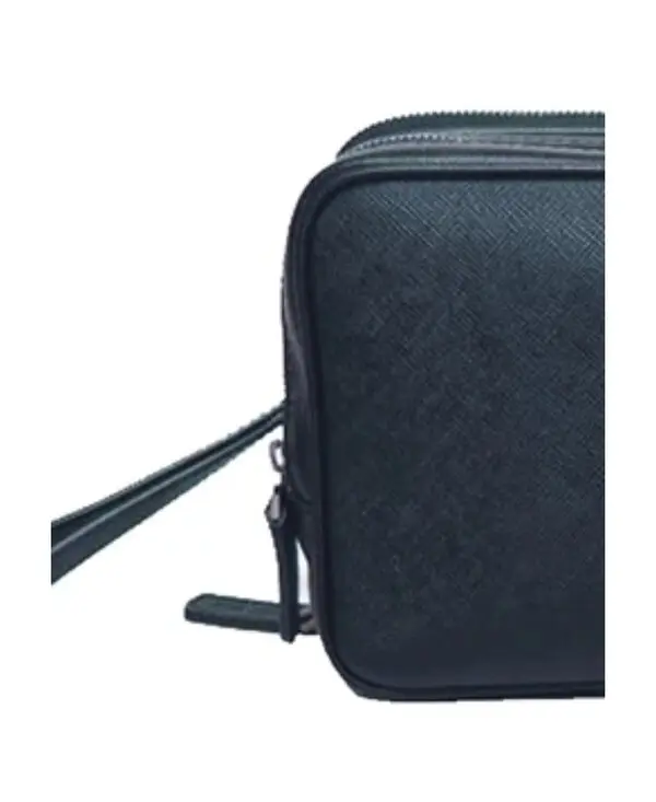Giorgio Armani Logo Detail Wristlet Clutch