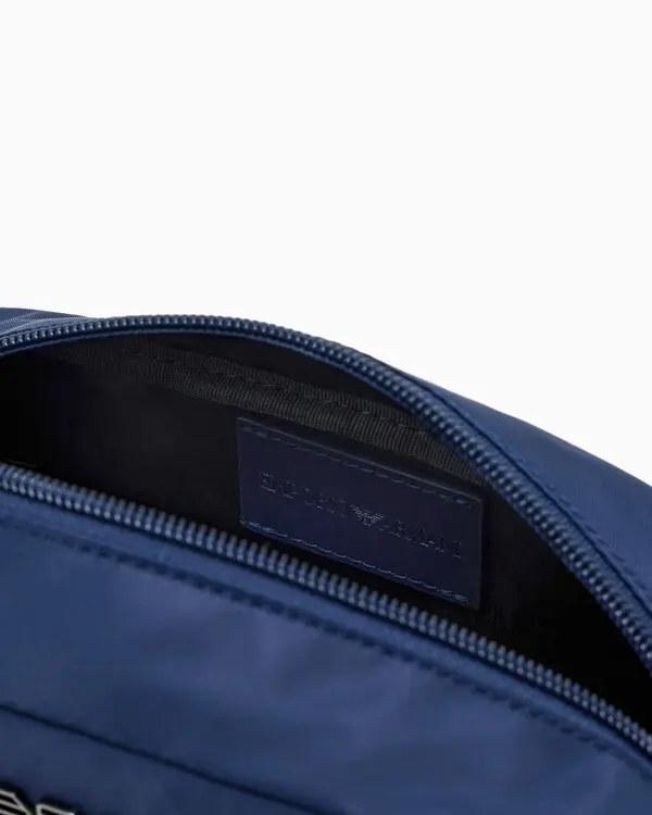 Emporio Armani Eagle Logo Messenger Bag