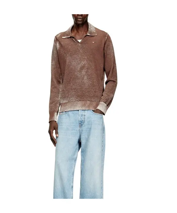 DIESEL® Collared K-lawrence Knitwear