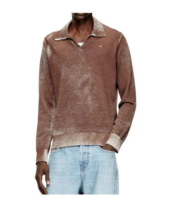 DIESEL® Collared K-lawrence Knitwear