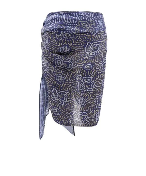 Isabel Marant Étoile Lucilia Printed Pareo - Black