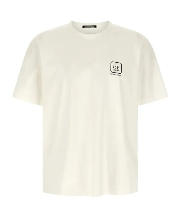 C.P. COMPANY Logo Print T-shirt - White