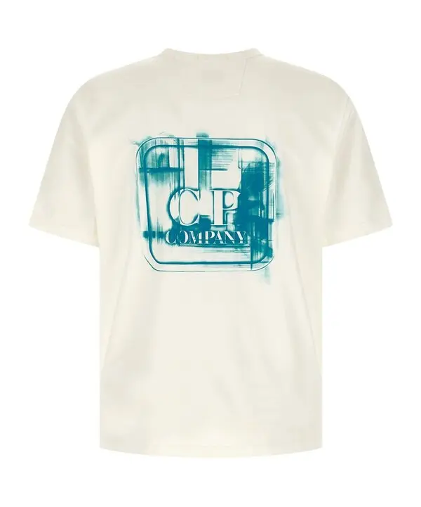 C.P. COMPANY Logo Print T-shirt - White