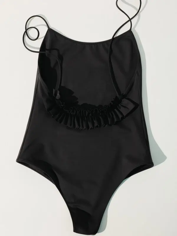 Jacquemus The Cabana Swimsuit - Black