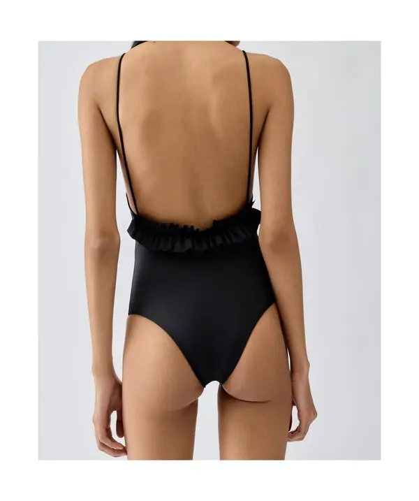 Jacquemus The Cabana Swimsuit - Black