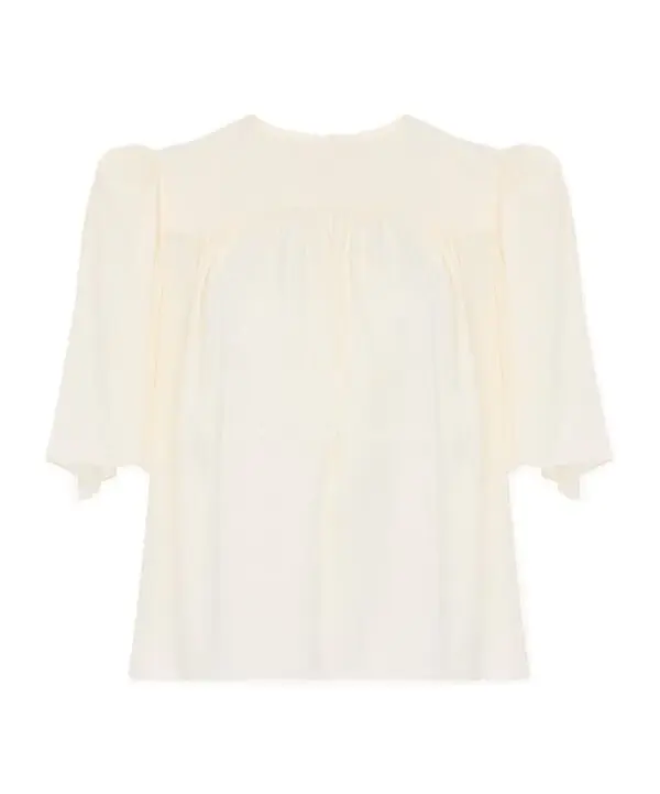Chloé Gathered Detail Blouse