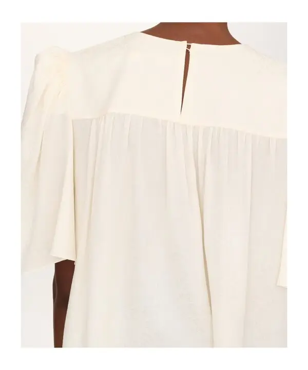 Chloé Gathered Detail Blouse