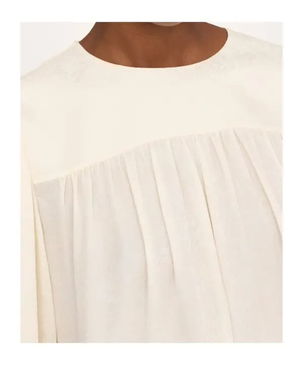 Chloé Gathered Detail Blouse