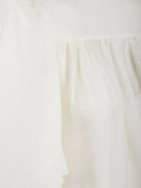 Chloé Gathered Detail Blouse