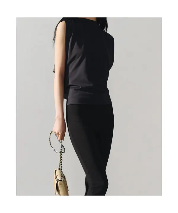 Jacquemus Sleeveless Draped Panel Top With Open Back