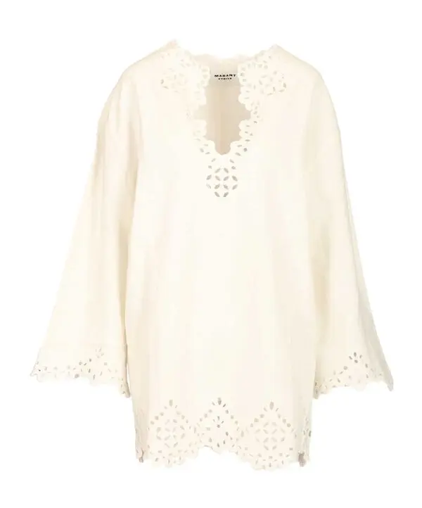 Isabel Marant Étoile Long-sleeved Embellished Cover-up