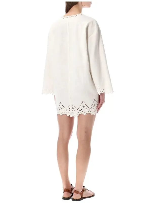 Isabel Marant Étoile Long-sleeved Embellished Cover-up