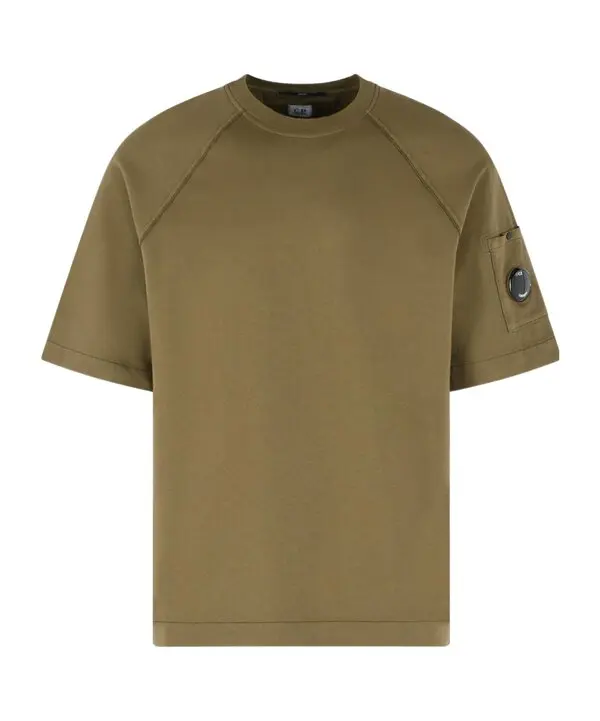 C.P. COMPANY Lens Detailed Crewneck T-shirt
