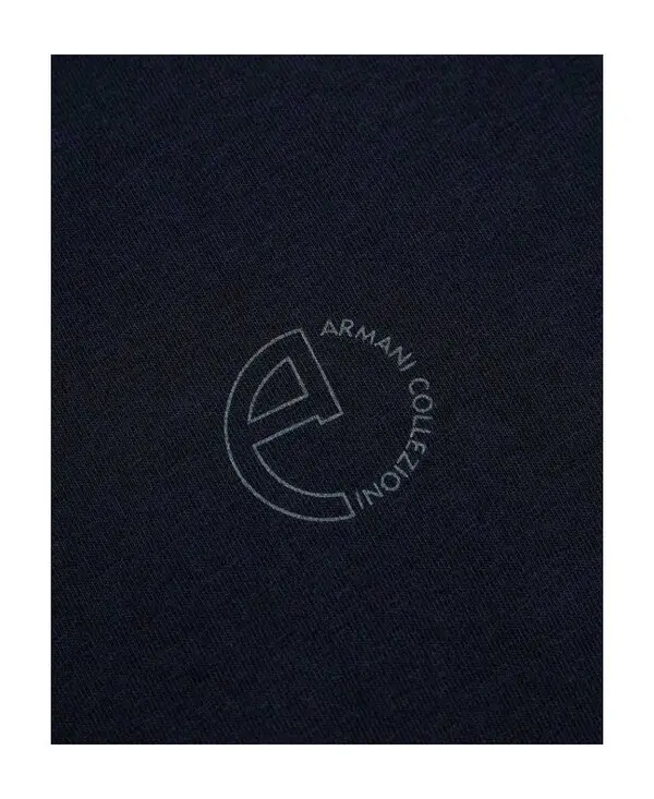 Emporio Armani T-shirt With Round Neck And Short Sleeves
