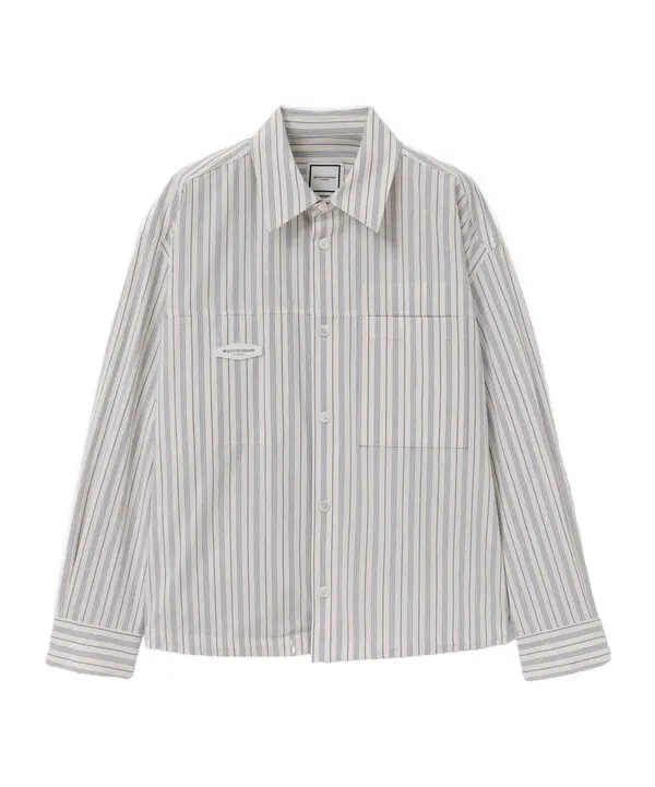 WOOYOUNGMI Embroidered Stripe Shirt
