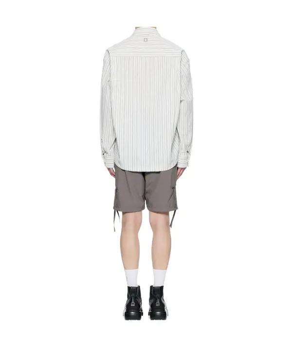 WOOYOUNGMI Embroidered Stripe Shirt