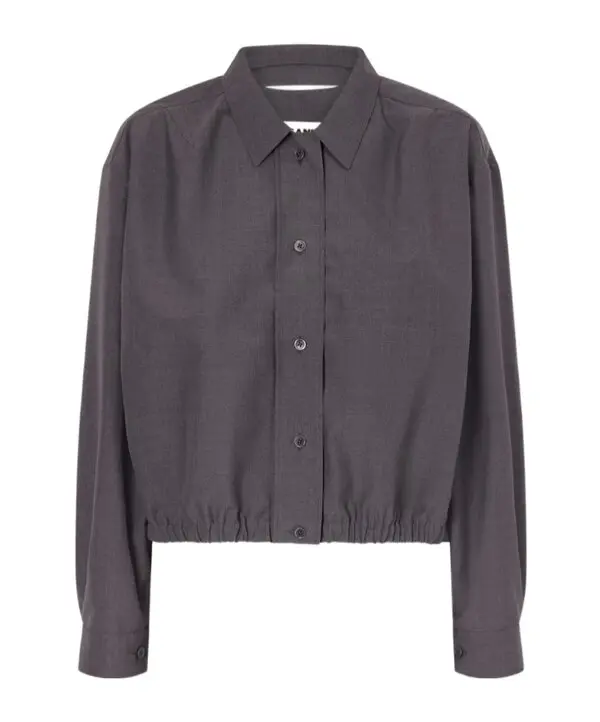 JIL SANDER Long Sleeve Shirt With Elastic Hem
