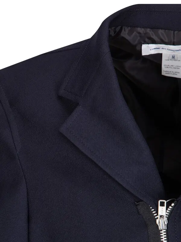 Comme Des Garçons Zipped Jacket - Black